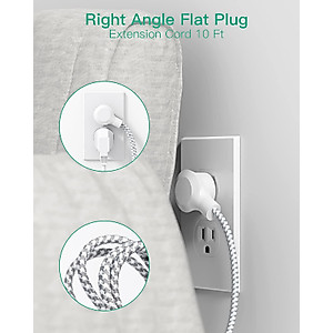 10FT Power Strip with 9 AC Outlets + 10FT Power Strip with USB