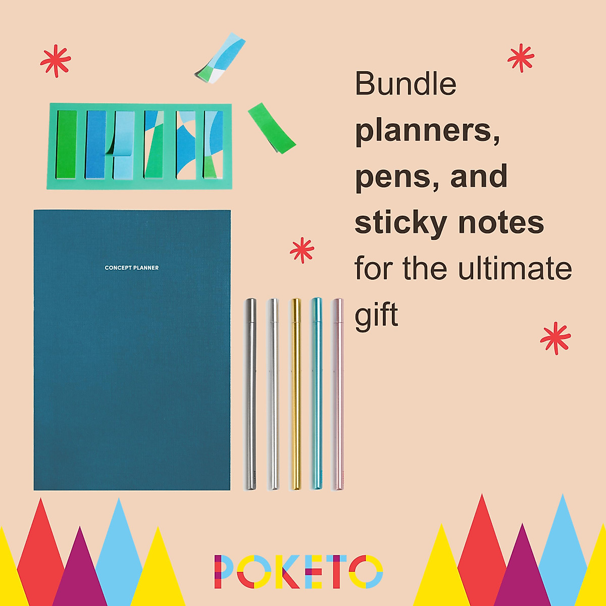 POKETO Dome Wallet, Yellow Saffiano Vegan Leather, 6 card slots, 4" x 3.75"