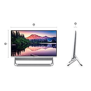 Dell Inspiron 5400 AIO Desktop, Intel Pentium Gold 2-Core Processor, 8GB DDR4 Memory, 256GB PCIe NVMe M.2 SSD, Windows 10 Home, 23.8" FHD Non-Touch Screen, Integrated Graphics