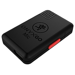 Mackie OnyxGO, Wireless Clip-on Mic with Companion App