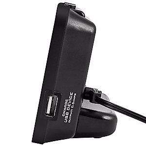 La Crosse Technology 617-1485B Atomic Color Alarm Clock with USB Charging Port