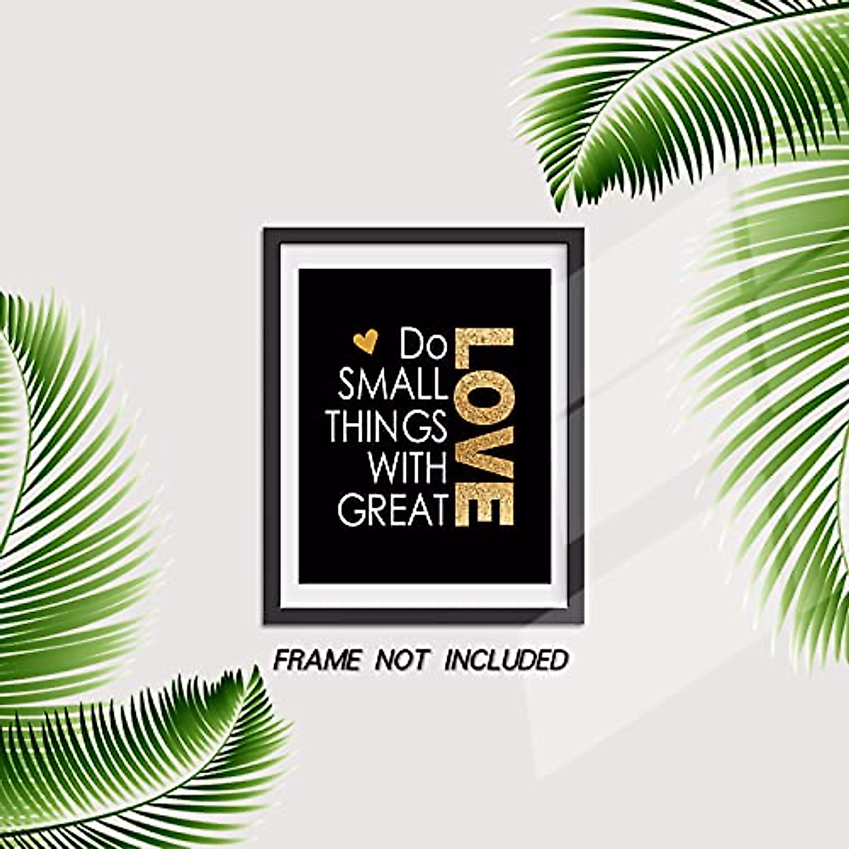 Inspirational Wall Décor Teen Black Girls Bedroom Décor Makeup Lash Lips Wall Art Poster, Motivational Design for African Women Bathroom Beauty Salon Room Spa Decor, 8 x 10 Inch, Unframed