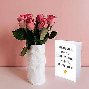 Boss Gifts for Women Men Boss Gifts for Christmas Valentines Gifts for Him Boss Birthday Card Work Anniversary Boss Lady Gifts Boss Cards for Women Office Thank You Manager Leader Boss Day Gifts