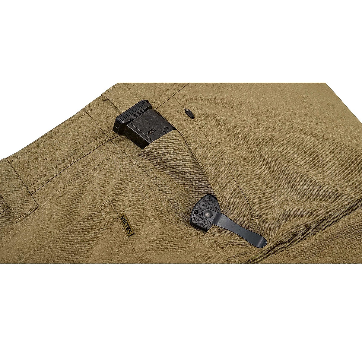 VIKTOS Men's Dustup Insulated Cold Weather Warm Comfortable Tactical Pants | Full Microfleece Lining | Padded Waistband, Ranger, 36x30