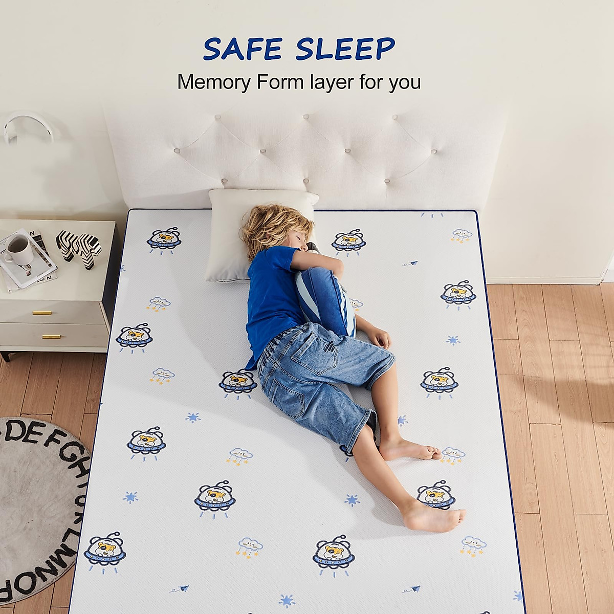 Molblly Full Mattress, 6 inch Gel Memory Foam Mattress with CertiPUR-US Bed Mattress in a Box for Sleep Cooler & Pressure Relief, 75"x54", Full Size