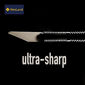 NexLand Ceramic Blade N11 Xacto Straight Edge, Pointed Tip