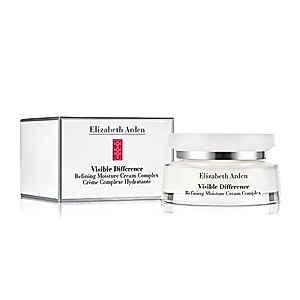 Elizabeth Arden Visible Difference Refining Moisture Cream Complex, Daily Face Moisturizer, Dermatologist and Clinically Tested, 2.5 oz