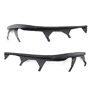 GSRECY Left Right Headlight Upper Cover Rubber Strip Seal Gasket Compatible with 2002-2005 BMW 4 Door E46 325i 330i Headlight Sealing Trims Gasket