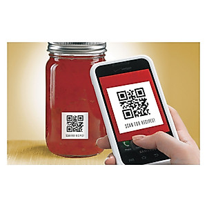 Avery 22806 Square Permanent Labels, 2-Inch x2-Inch, 300/PK, WE