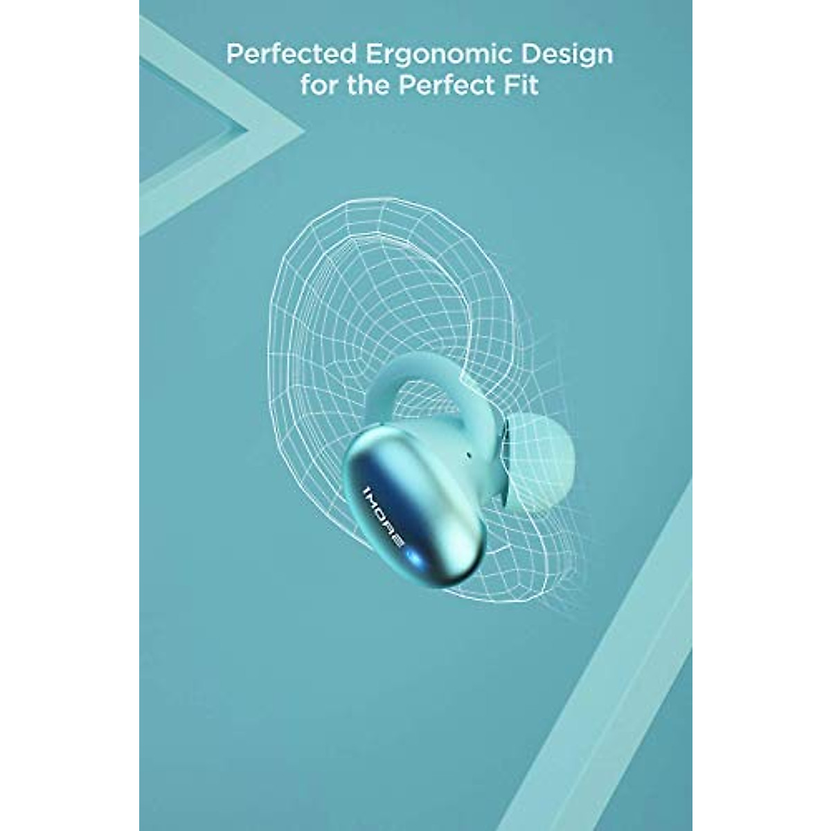 1MORE Stylish True Wireless in-Ear Headphones - Bluetooth - 6.5 Hours of Battery - 15-Minute Quick Charge for 3 Hours of Use – Portable Charging Headphone Case Included - Green (Renewed)