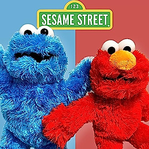 Official Sesame Street Plush 8" Suitable from Birth (Cookie Monster)
