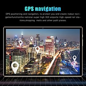 DAUERHAFT 2 in 1 Tablet, 10 Core CPU Tablet PC 4G LTE 5G WiFi US Plug 100-240V with Keyboard for Learning (US Plug)