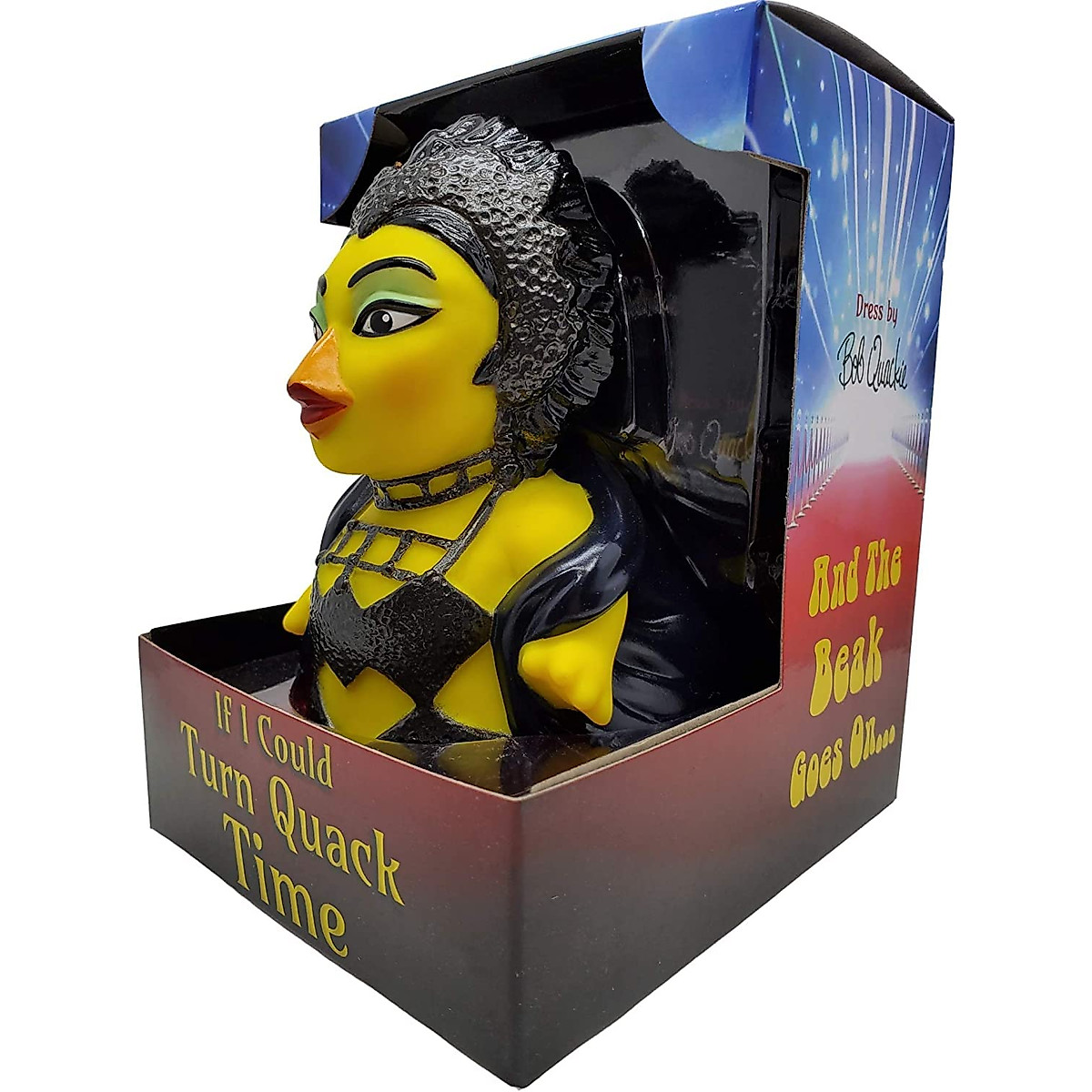 CelebriDucks If I Could Turn Quack Time Floating Rubber Ducks - Collectible Bath Toys Gift for Kids & Adults of All Ages