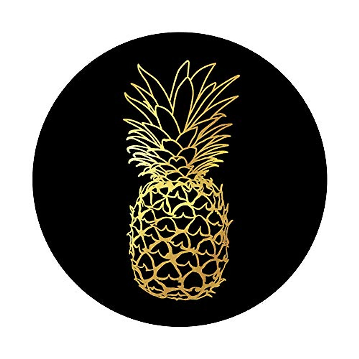 Pineapple Aloha Beaches Hawaiian Hawaii Cool Summer Gifts PopSockets PopGrip: Swappable Grip for Phones & Tablets
