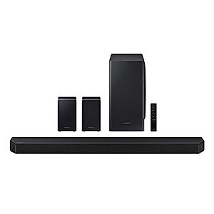 SAMSUNG HW-Q950T 9.1.4ch Soundbar with Dolby Atmos/ DTS:X and Alexa Built-in (2020), Black
