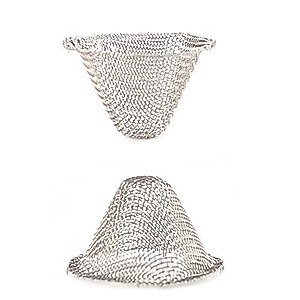 Tomistan 30pcs Stainless Mini Steel Clean Screen Reusable Filters, Small Metal Mesh Steel FiltersCleaning Tool and Storage Box,filter