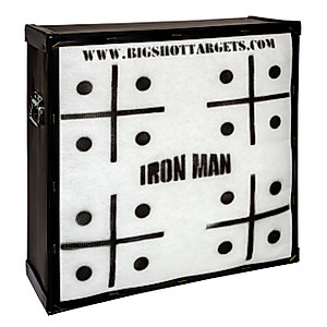 Iron Man 30 Personal Range Target with Heavy Duty Steel Stand
