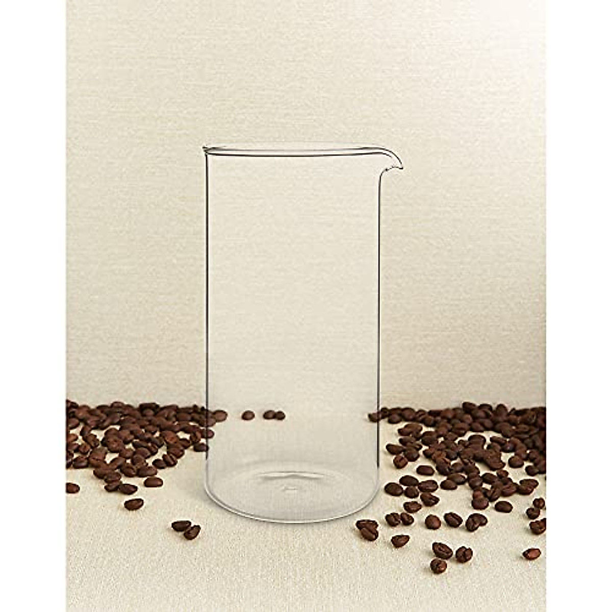 Fino 3-Cup Replacement Carafe, for Fino 12-Ounce Stainless Steel French Press Coffee Maker (Item 72002, Sold Separately)