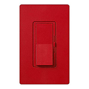 Lutron Diva LED+ Dimmer Switch for Dimmable LED, Halogen and Incandescent Bulbs, 150W/Single-Pole or 3-Way, DVSCCL-153P-HT, Hot