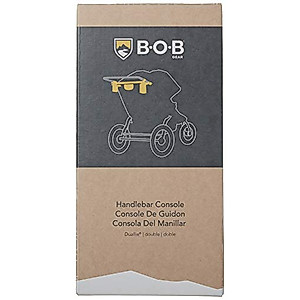 BOB Gear Handlebar Console for Duallie Jogging Strollers, Black