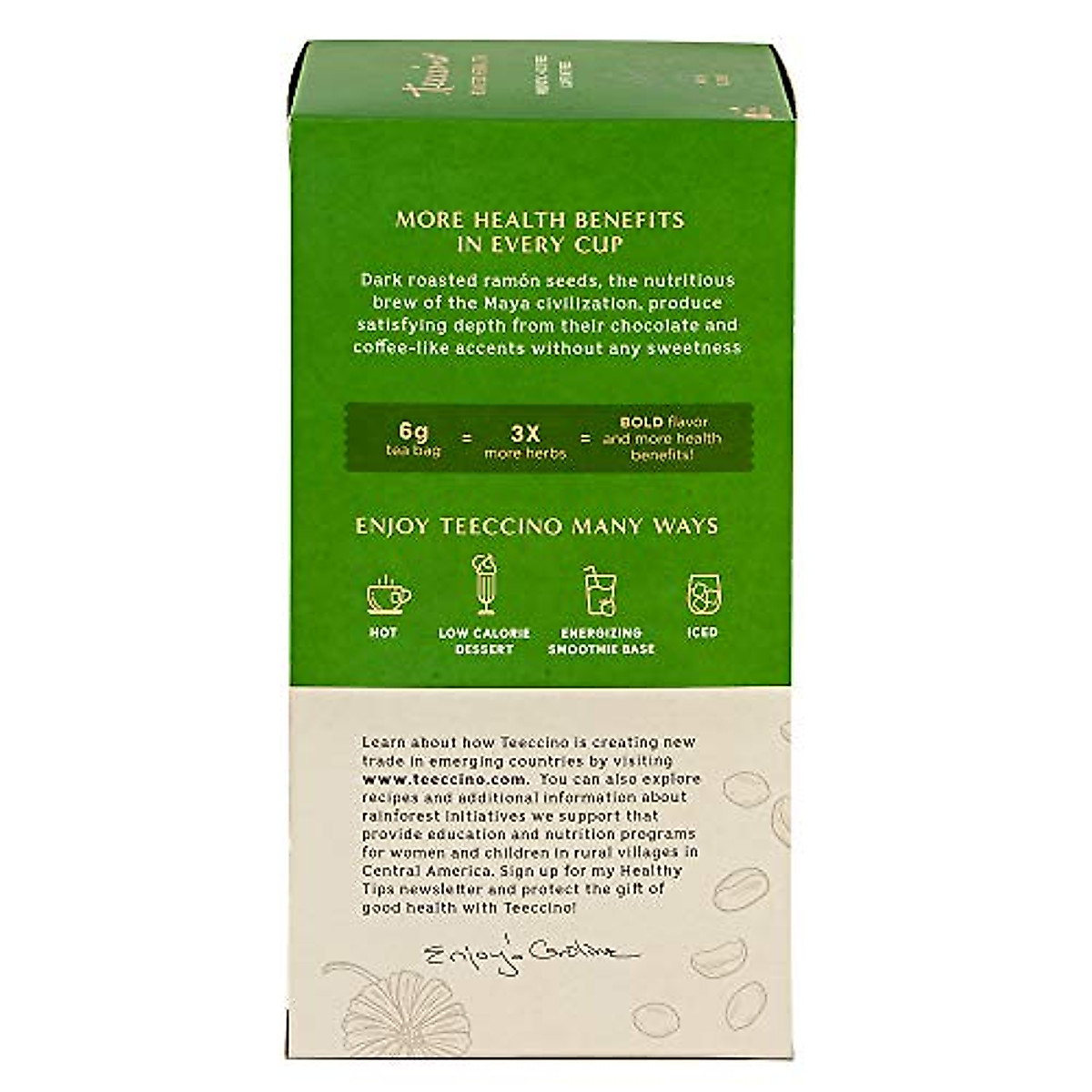 Teeccino Chocolate Lover’s Tea Variety Pack – Dark chocolate, Chocolate, Chocolate Mint – Roasted Herbal Tea That’s Caffeine Free & Prebiotic for Natural Energy, 25 Tea Bags (Pack of 3)