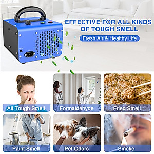 CAMECO Ozone Generator with Air & Water Modes 28,000mg/h, O3 Ozone Machine Ionizer Air Purifier, Commercial & Industrial Deodorizer for Water, Home, Cars, Office, Basement, Garage, Pets, Smoke