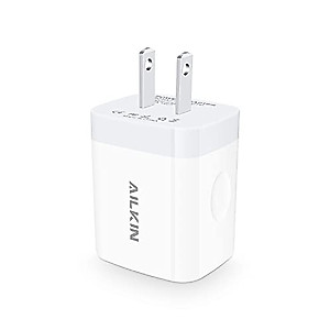 USB C Charger Block, 20W PD Wall Charger C Type Fast Charging Station Power Adapter USB Plug Brick Cube Box for iPhone 14 13 Pro Max 13 Mini 12 Pro Max SE 11 X XR XS USBC Outlet Typec Port Connector
