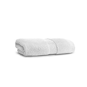 Kassatex Atelier Hand Towel 18" x 28" - 100% Turkish Cotton - White