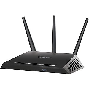 NETGEAR Nighthawk R7000 - Wireless router - 4-port switch - GigE - 802.11a/b/g/n/ac - Dual Band