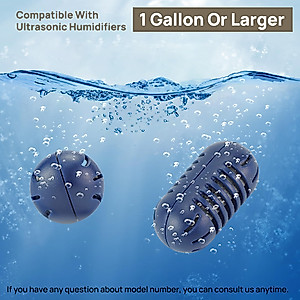 Demineralization Cartridge for Ultrasonic Humidifiers, Prevent Hard Water Build-Up, Reduces White Dust, Purifies Water Pack of 12