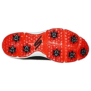 Skechers NEW Mens Go Golf Pro 4 Legacy Golf Shoes 214001 Black/Red Sz 8 X-Wide