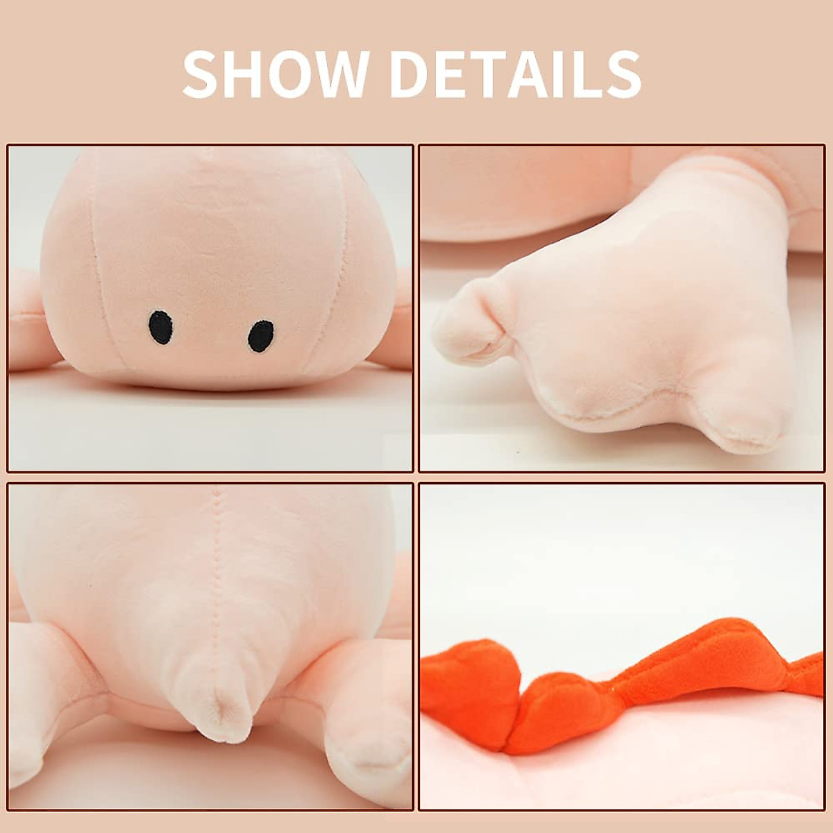 Kahopy Plush Pillow Toy, Stuffed Animal Plush, Soft Plush Stuffed