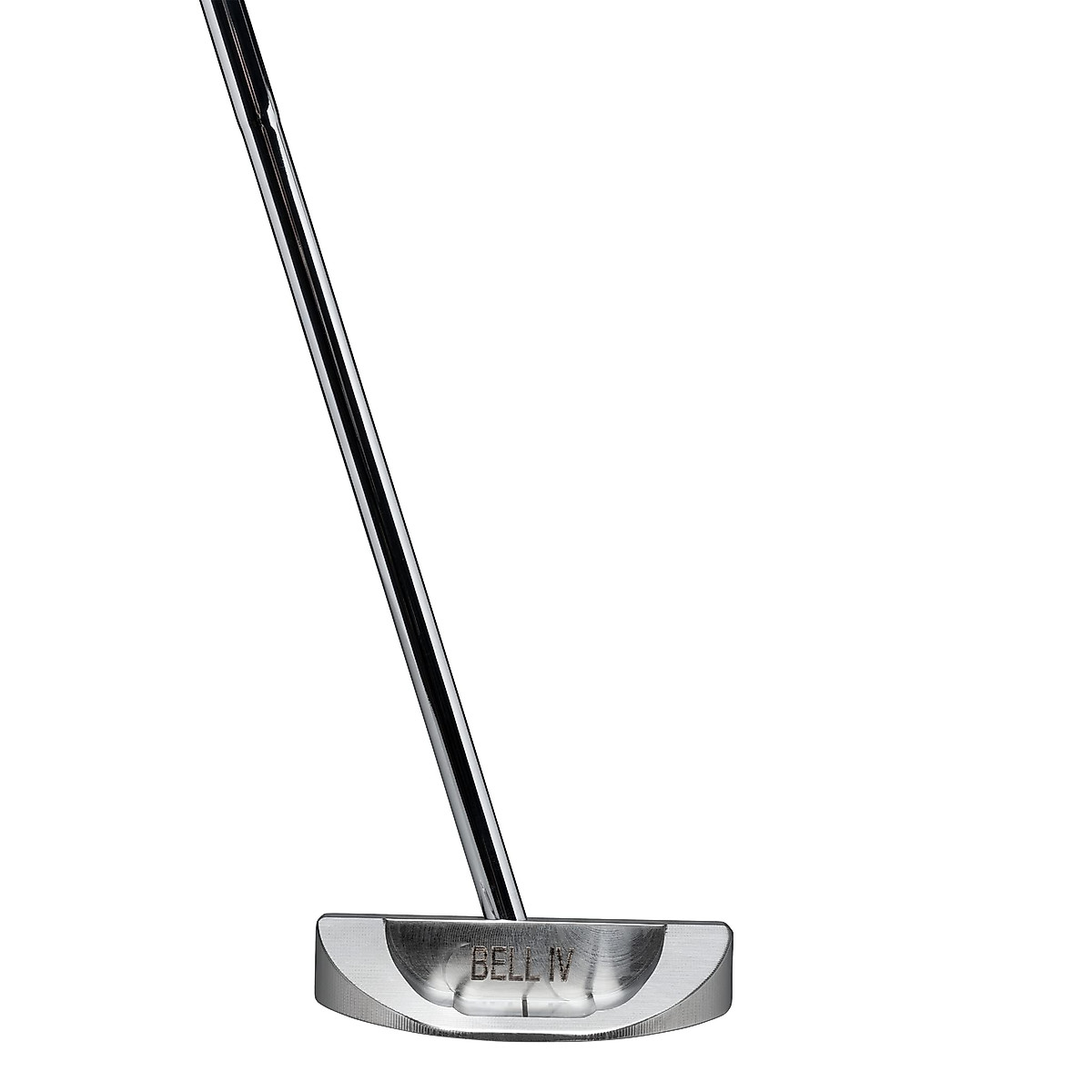 Bell IV N-390 No-Offset Center Shaft Full-Mallet Golf Putter + Tacki-Mac Jumbo Flat Top Grip (Right, 39)