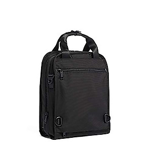 TUMI Alpha 3 Medium Travel Tote - Ideal Companion for All Your Travels - Crossbody Satchel Bag for Men and Women - Black