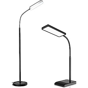 LEPOWER Desk Lamps with 50 Lighting Modes & Floor Lamp with Stepless Dimmer and 5 Color Temperatures