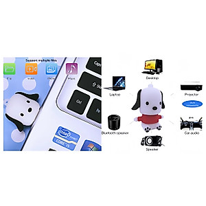 WooTeck 64GB Cartoon Novelty Dog Puppy USB Flash Drive Pendrive Animal Cute Thumb Drive Memory Stick