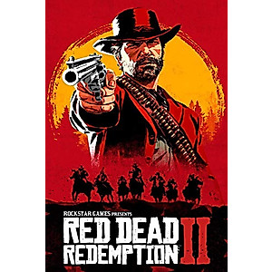 United Mart Poster Red Dead Redemption 2 Poster Size 12 x 18 inch Rolled