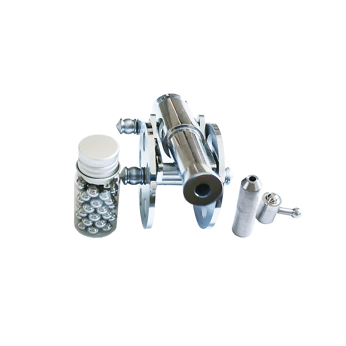 TIETHEKNOT New Super Mini Stainless Steel Handcrafted Napoleon Mini Cannon Model Rare Military Collection