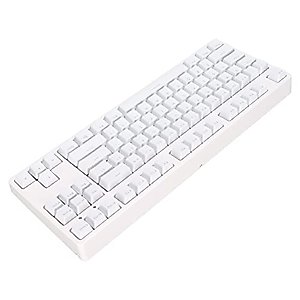 Mechanical Keyboard, Quick Response Wired Keyboard for Office for Work for Home Gaming(White)