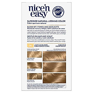 Clairol Nice'N Easy Creme 9A Light Ash Blonde (Pack of 3)