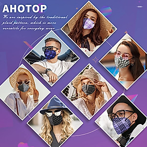 KN95 Face Masks with Design, 60 Pack Individually Wrapped, 5 layer for Adults Women Men