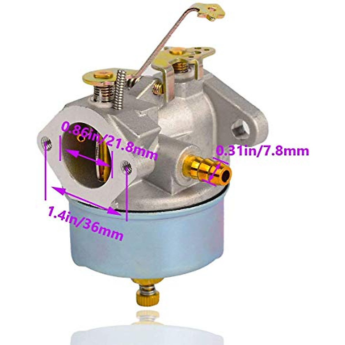 AXITRON 632230 632272 Carburetor for Tecumseh/ARIENS Snowking Snowblowers 5hp 6hp H50 H60 HH60 for Oregon 50-646 50646 for Rotary 13146