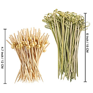 60 Sets Disposable Charcuterie Cups with Sticks and Bags, 14 oz Brown Kraft Paper Snack Boxes Appetizers Cup French Fry Holder with Cocktail Skewers Toothpicks Tooth Picks(60 Cups+60 Bags+200 Sticks)