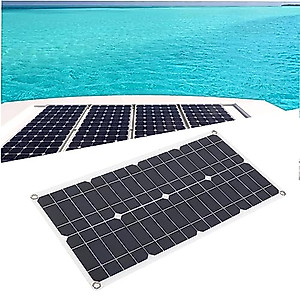 Efficient Solar Charger Panel - Portable Monocrystalline Silicon Solar Panel for Dual-USB Charging of Light Car Boat - Harness The Sun Power