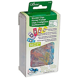 Clover Wonder Clips, 1 Pack, Colors May Vary