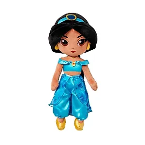 Disney Jasmine Plush Doll, Aladdin, Disney Princess, Officially Licensed Disney Toy, Adorable Soft Disney Toy Plushies and Gifts, Perfect Present for Kids, Medium 14 Inches, Age 0+