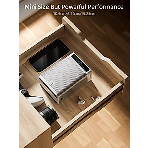 MINISFORUM MC560 Mini PC Windows 11 Pro AMD Ryzen 5 5625U 16GB RAM 512GB SSD Mini Desktop Computer with 2.5K@30Hz Camera, Dual High-Fidelity Speakers, 1xHDMI / 1X USB C / 2X USB3.2 Port