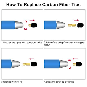 Granarbol Kids Stylus Pens for Touch Screens,Capacitive Stylus Kids Pens for iPad iPhone Tablets Samsung Galaxy All Universal Touch Screen Devices(4 Pack)