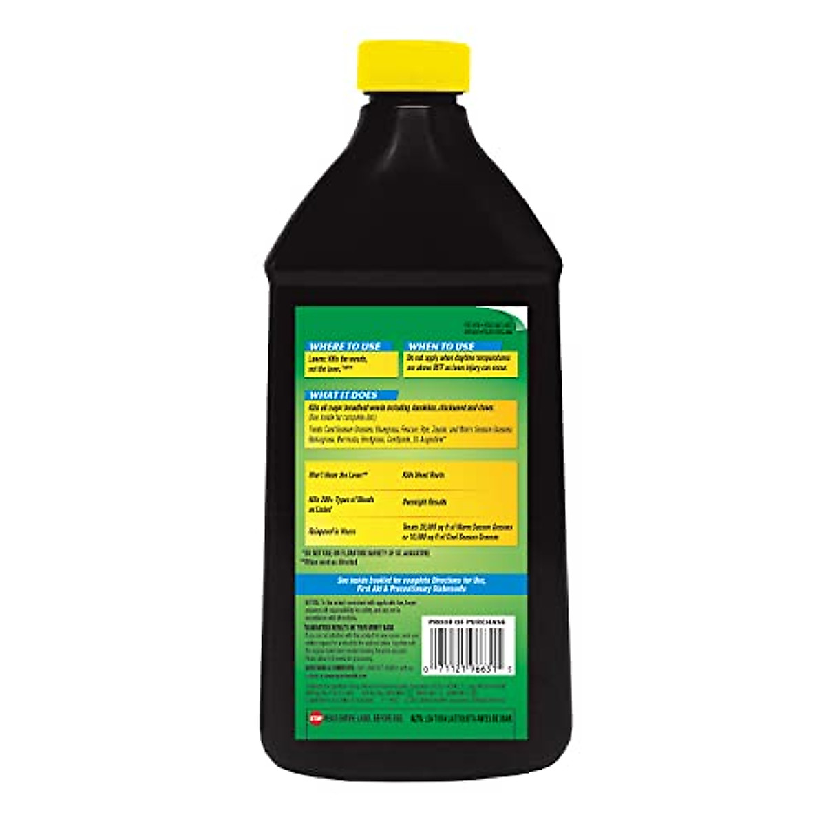 Spectracide Weed Stop For Lawns Concentrate, Kills Weed Roots, Not The Lawn, 40 fl Ounce