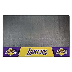 FANMATS 14208 NBA Los Angeles Lakers Grill Mat , 26" x 42"
